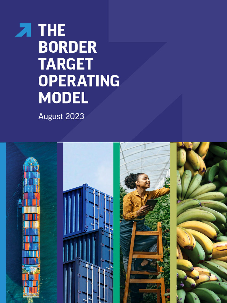 Final Border Target Operating Model | PDF | Supply Chain | Northern Ireland