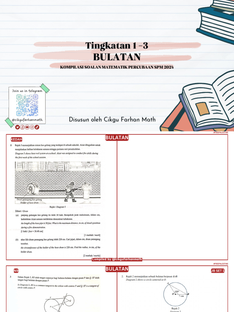 BULATAN 2024 by @cikgufarhanmath | PDF