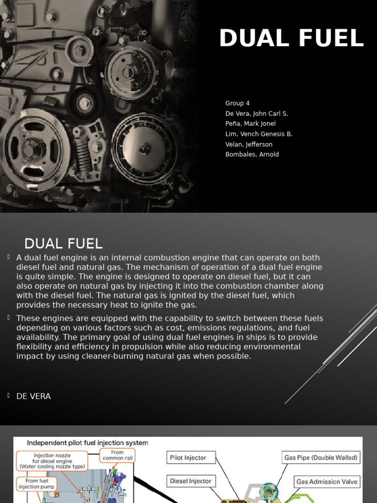 Advantages of Dual Fuel Engines in Shipping | PDF | Internal Combustion ...