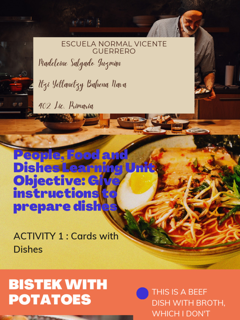 Primary Students' Dish Reviews | PDF | Hamburgers | Western Cuisine