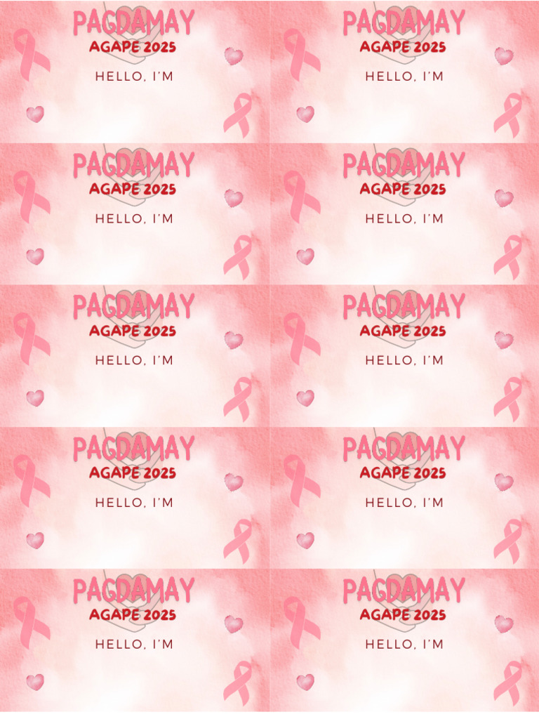 Name Tag 1 | PDF
