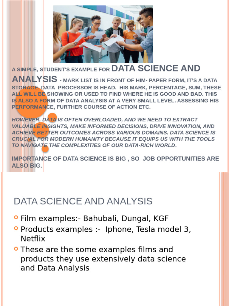A Student's Data Science and Analysis | PDF
