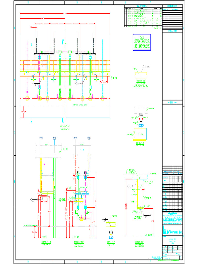 Ju249 Let A 225 9129 s02 Mud Pump Room Trolley Rail Layout | PDF