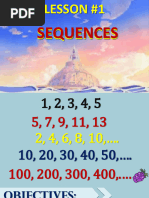 Generating Patterns | PDF | Sequence | Mathematics