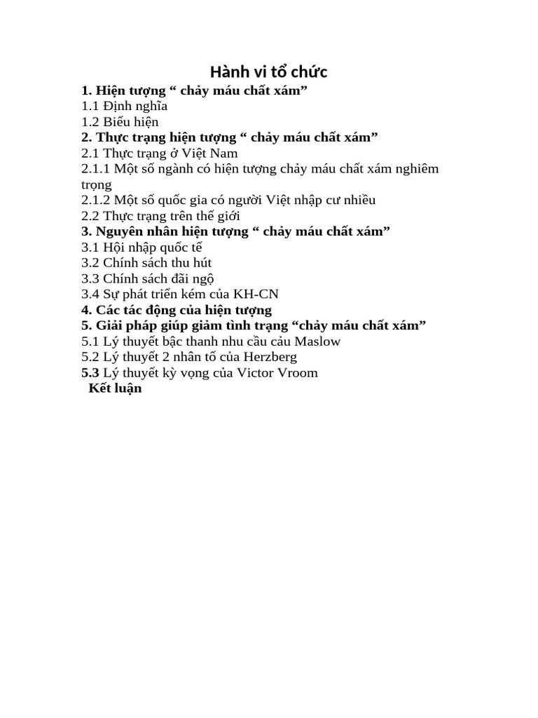 Hành VI T CH C | PDF