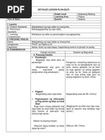 DETAILED LESSON PLAN in Filipino 2 | PDF