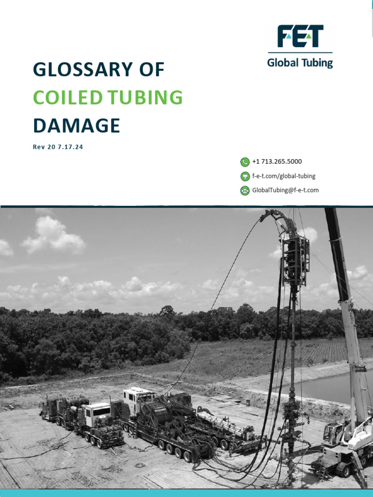 Coiled Tubing Damage | PDF | Wear | Materials