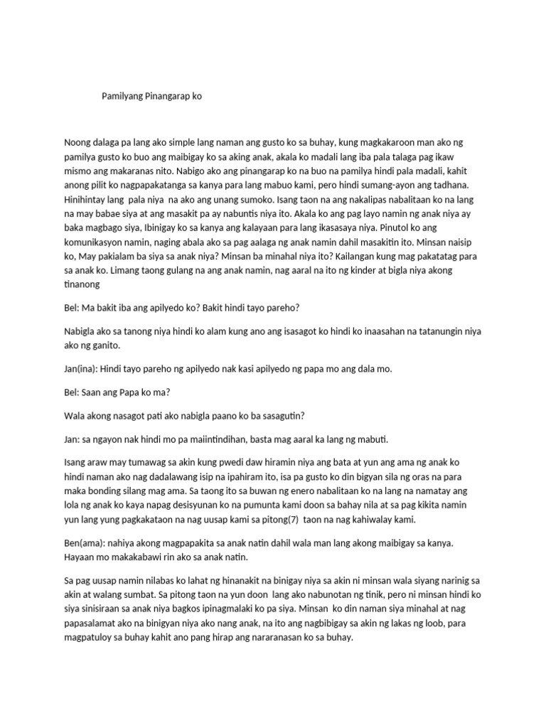 Share Filipino Janly | PDF