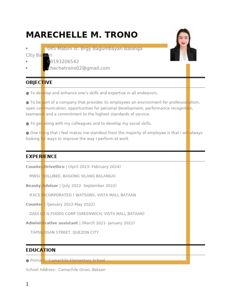 New Resume 2024 | PDF