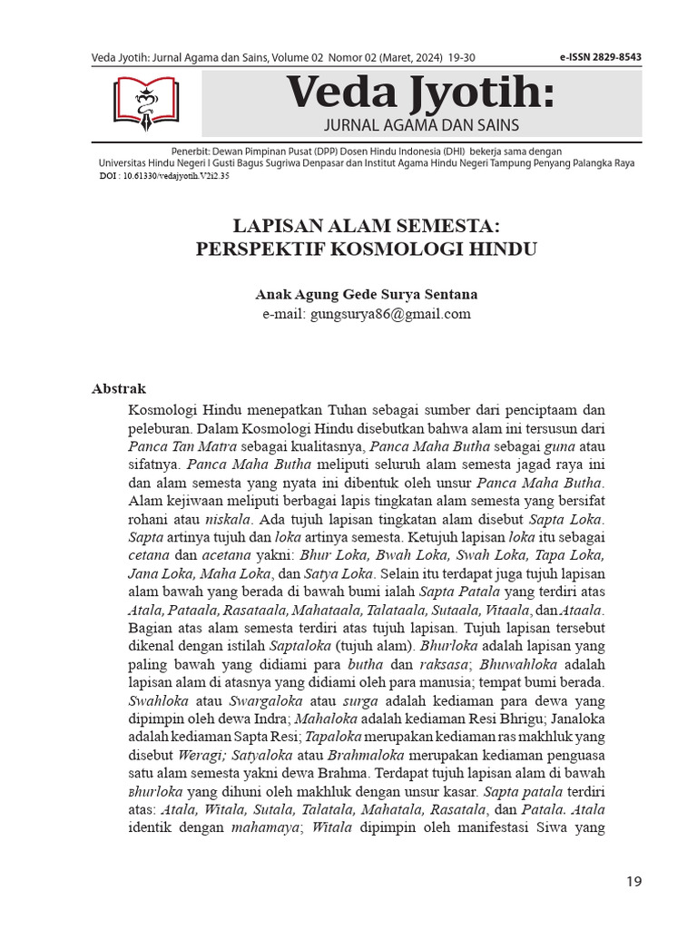 3+JURNAL+VEDA+TYOTIH+VOL+2+NO+2+MARET 2024 Rev+no+ 241113 004747 | PDF