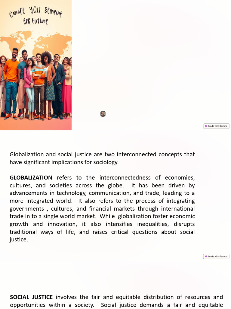 Globalization Social Justice and Public Administration | PDF ...