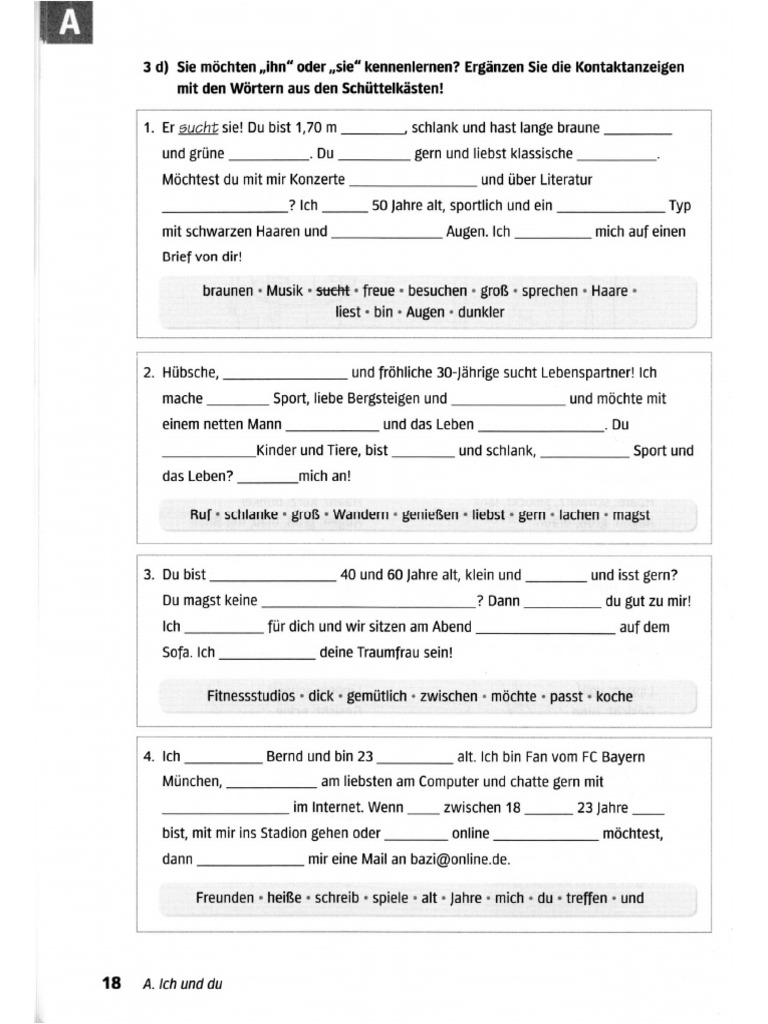 Lesen A2 - 2024 | PDF