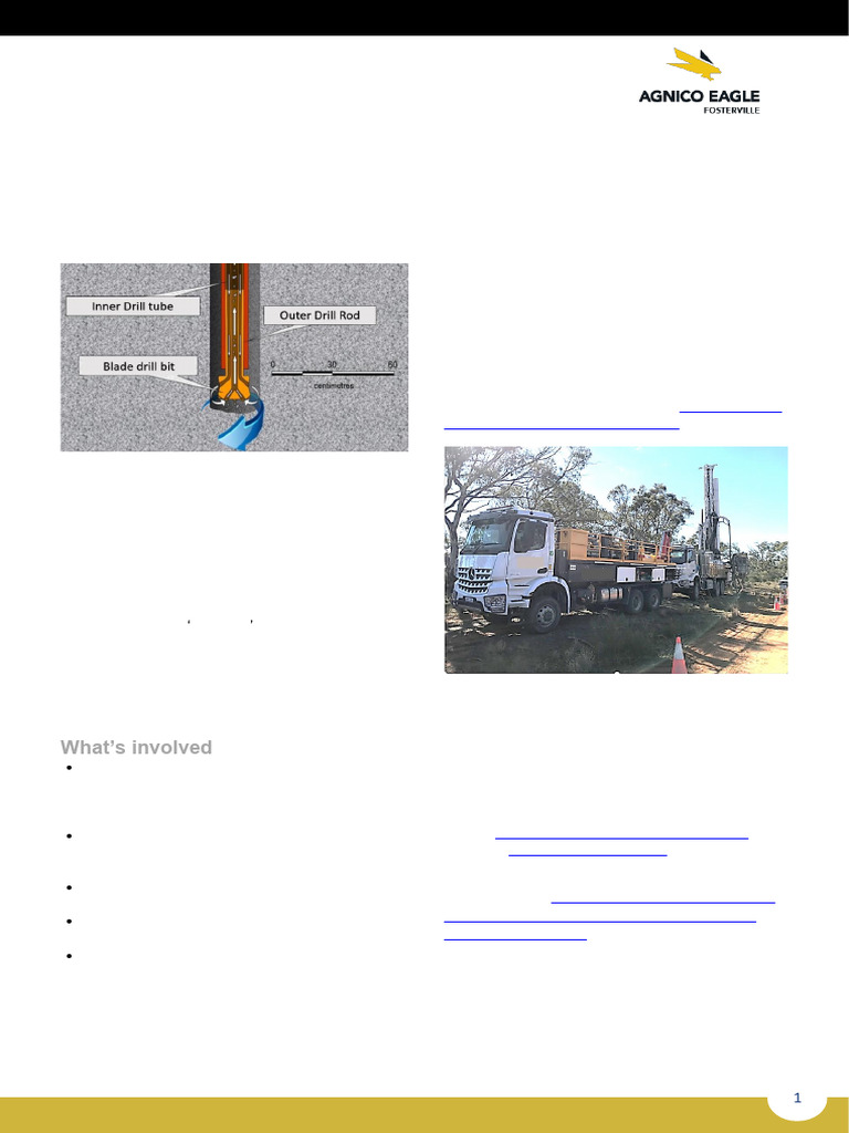 Aircore Drilling Information Sheet v1 - Agnico ghkGdHfMkddTm7L | PDF ...