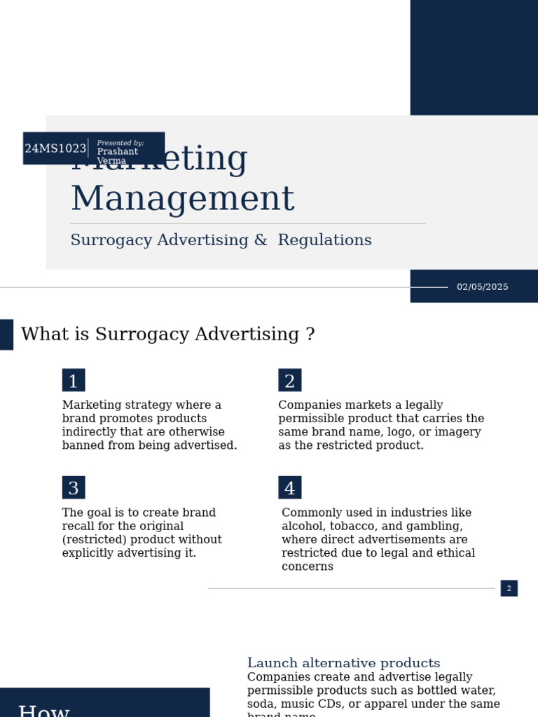 Surrogate Marketing | PDF