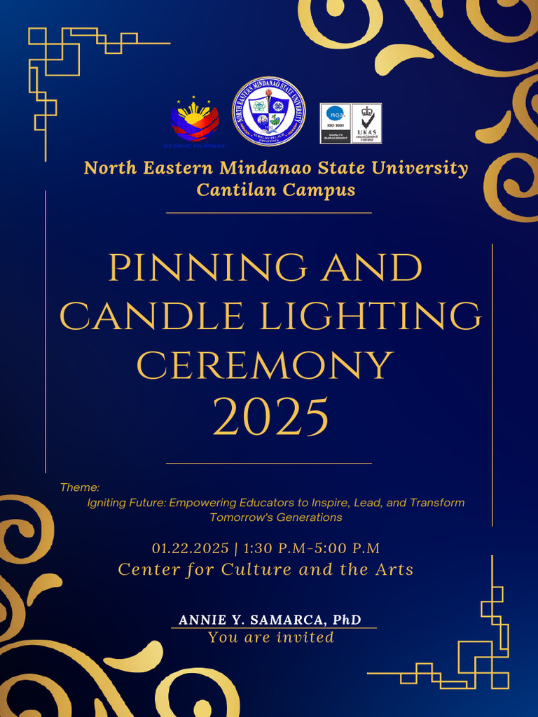 NEMSU 2025 Pinning & Candle Ceremony | PDF