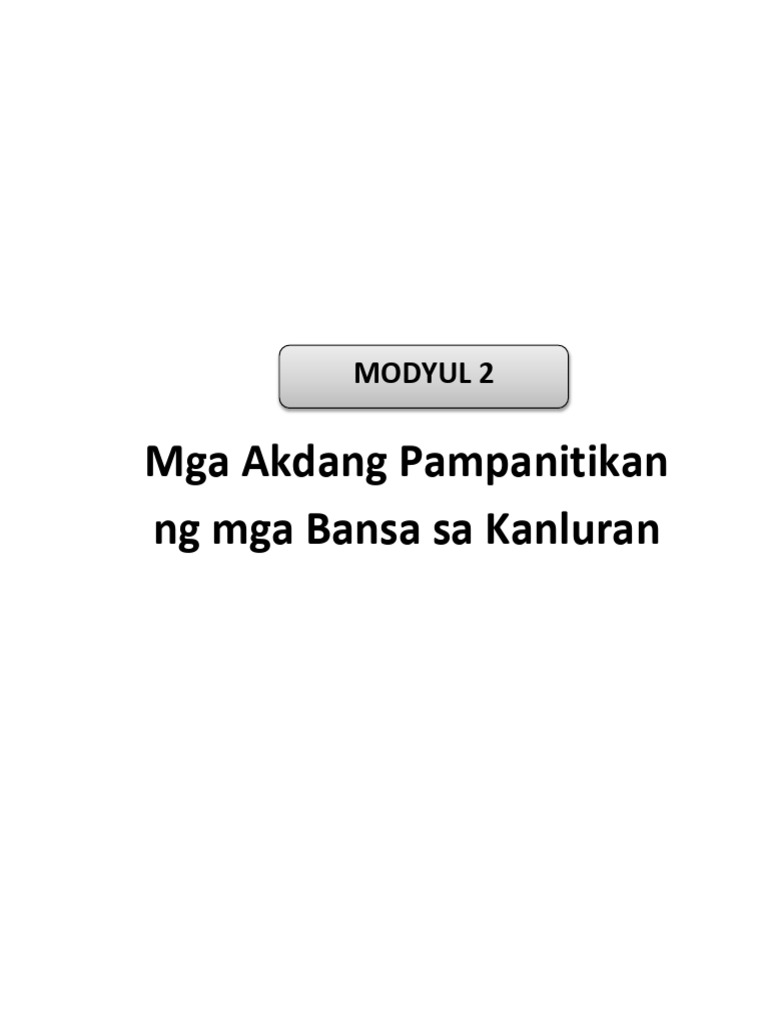 Final Copy Modyul 2 Panitikan NG Kanluran New 220429025427 | PDF