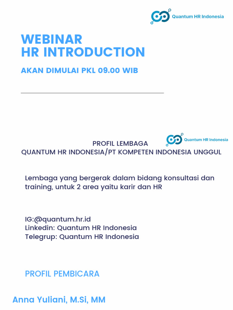 Materi Human Resources Introduction | PDF