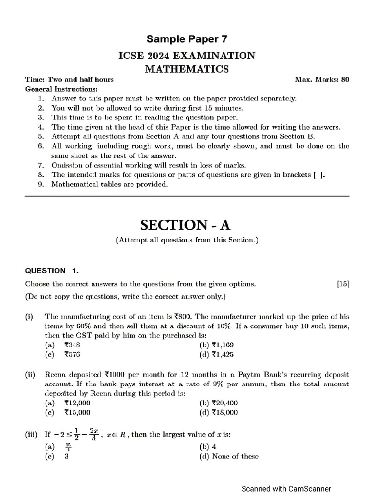 SP 7 Maths | PDF
