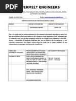 Non-Hazardous Cargo Certification | PDF | Dangerous Goods | Supply ...