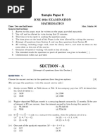 ALL Math Formulas Grade 10 ICSE rICSE | PDF