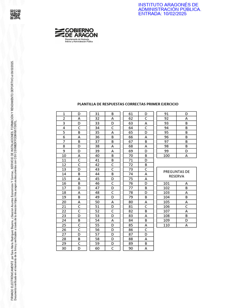 2025 02 10 Plantilla Primer Ejercicio | PDF