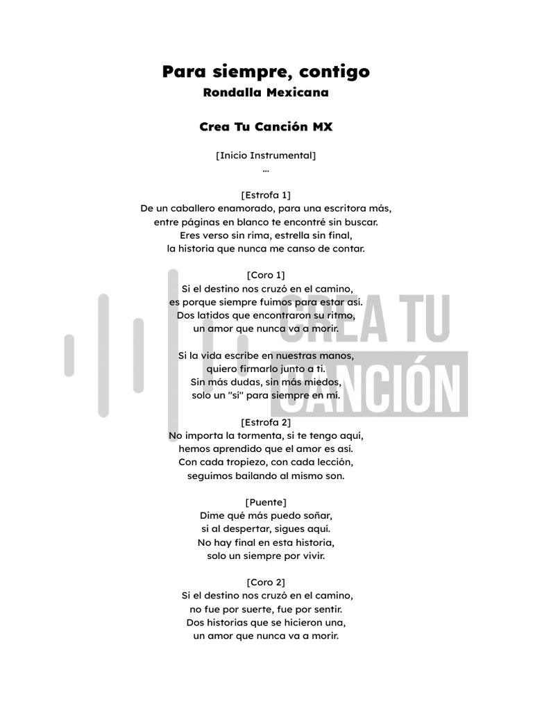 Amor Eterno En Versos Y Melodías Pdf