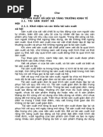 Chương 2 Tái sản xuất | PDF