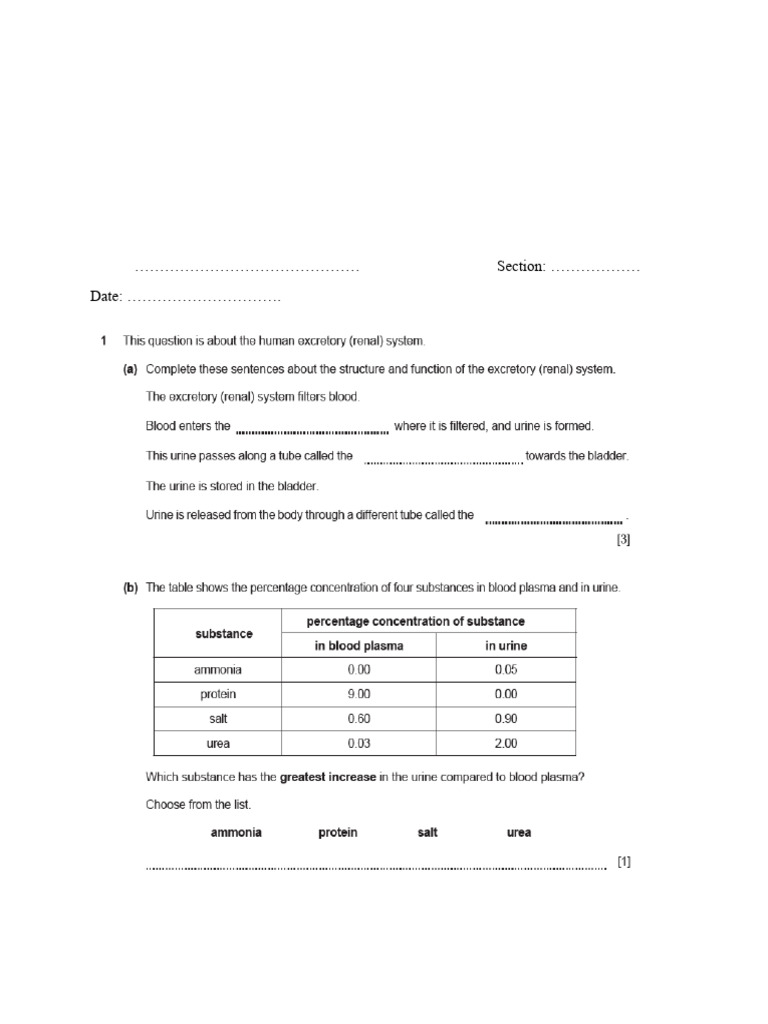 G-8 Checkpoint Past Papers Worksheet-1 (1) | PDF