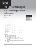 G7 Percentage Increase and Decrease | PDF | Market (Economics)