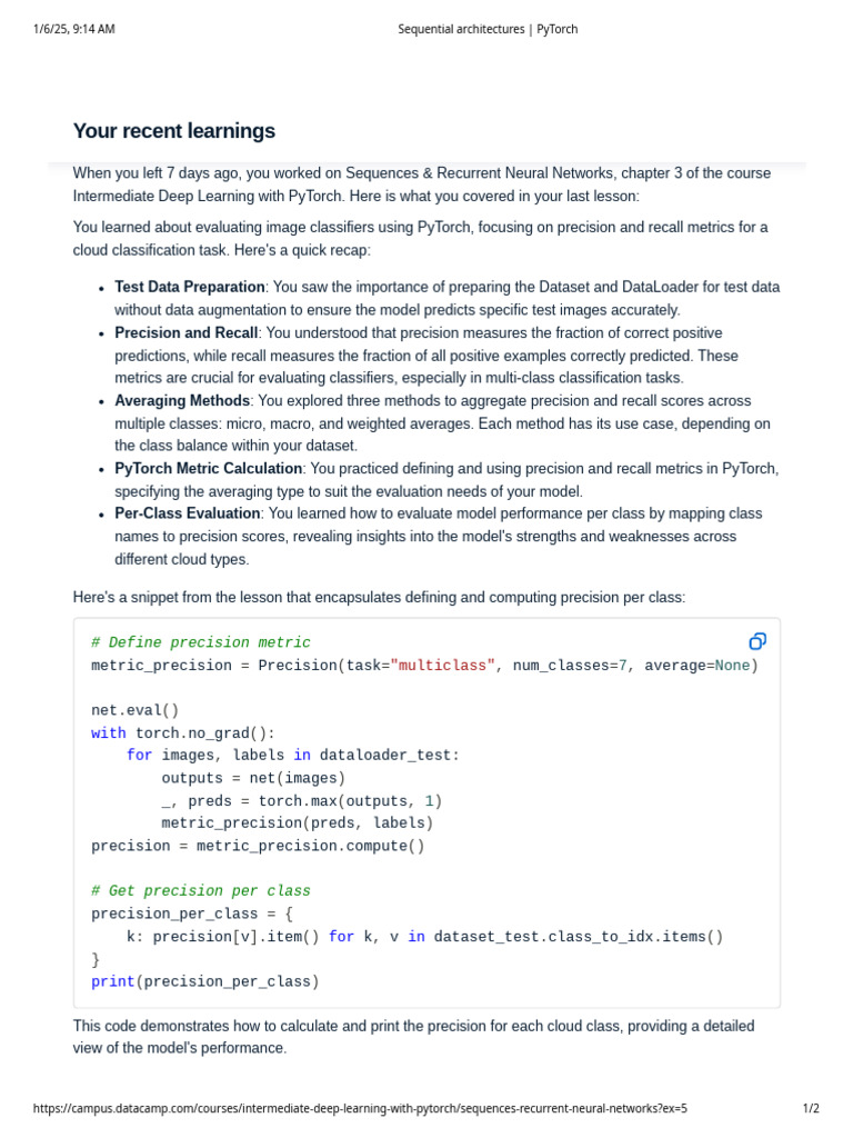 Sequential Architectures Pytorch Pdf Applied Mathematics Computational Neuroscience