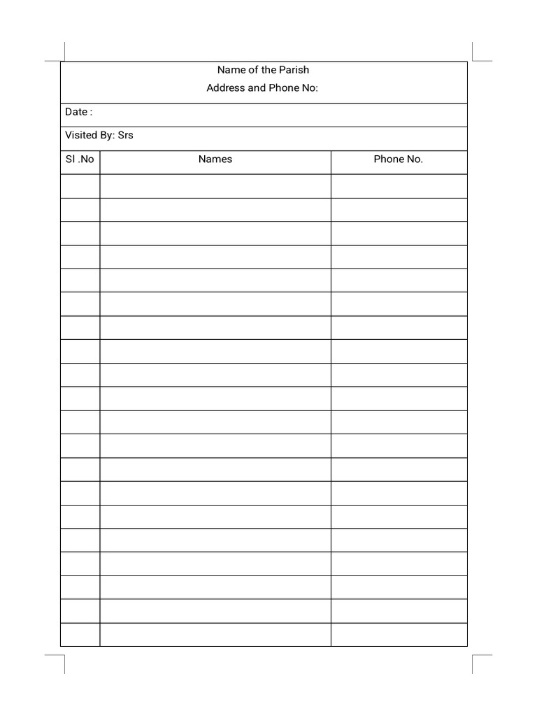 Vocation Format | PDF