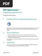 ÄKTA go Operating Instructions Guide | PDF | Pump | Documentation