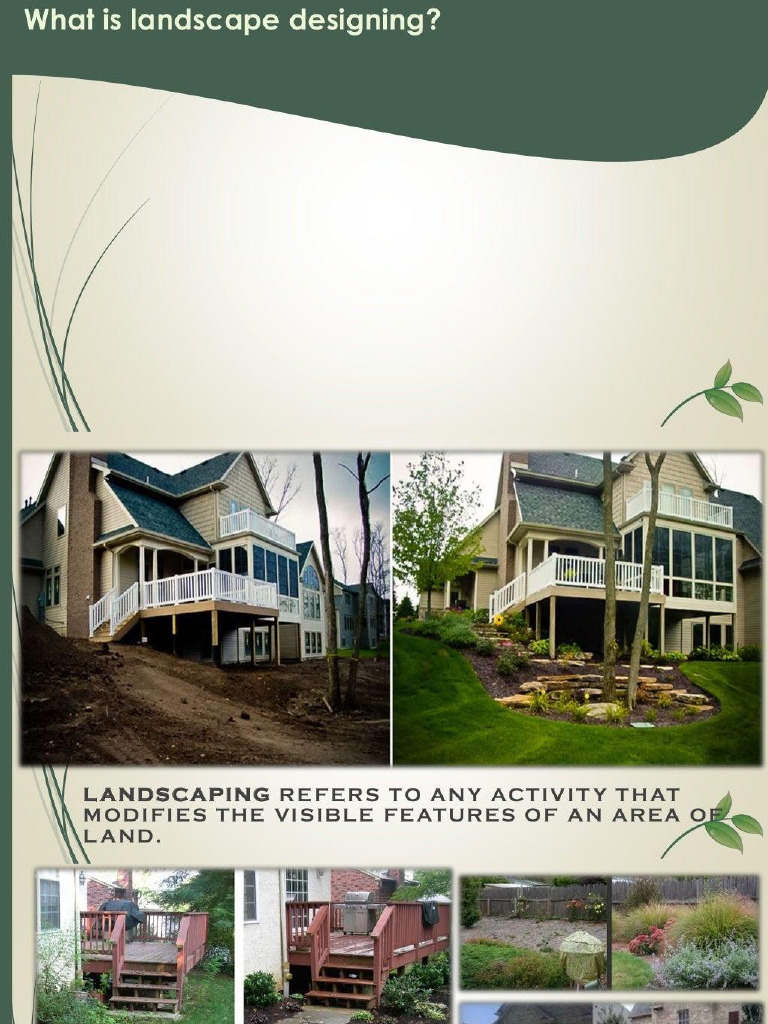 Lecture-3 Elements of landscape | PDF