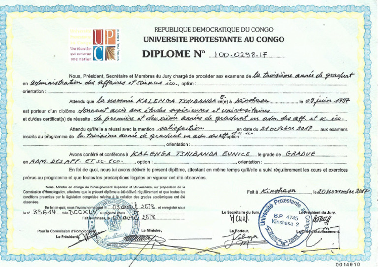 Diplome de Graduat | PDF