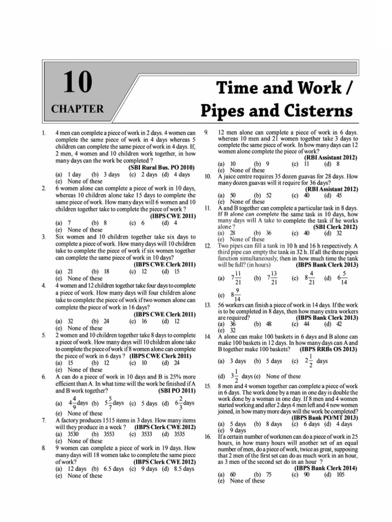time-work | PDF