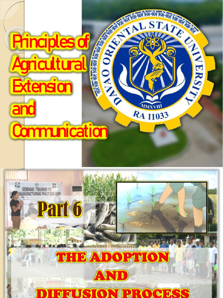 Vi. Adoption and Diffusion | PDF | Innovation | Persuasion