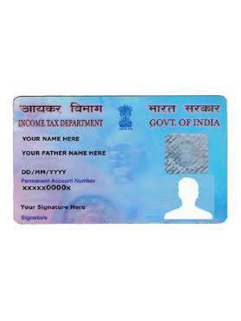 Pan Card Image | PDF