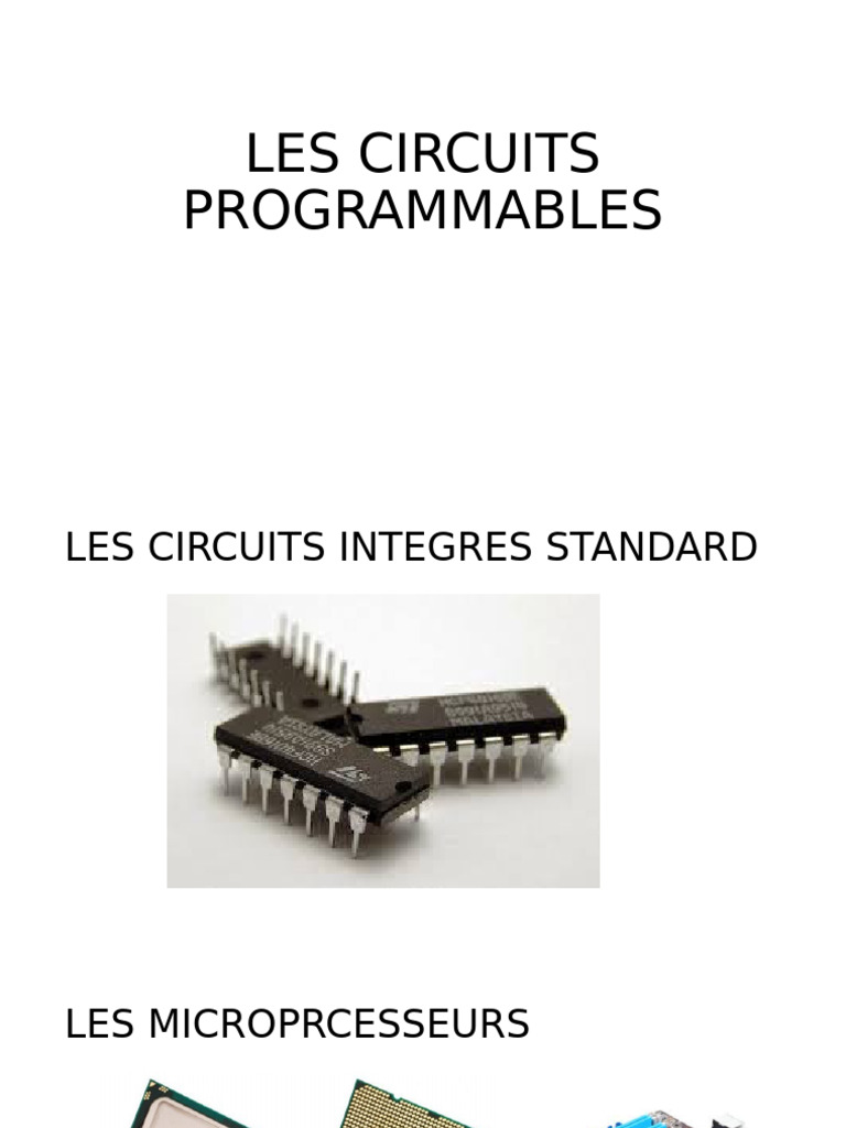Les Circuits Programmables | PDF