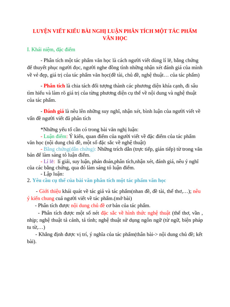 D y NLVH (Thơ) | PDF