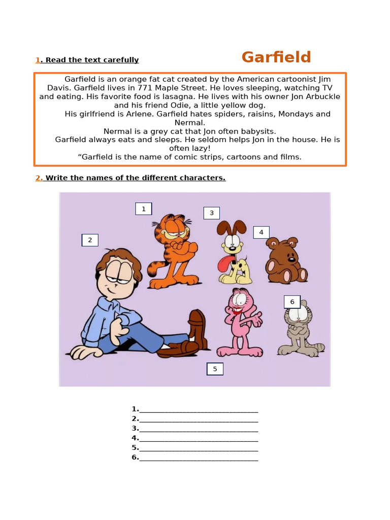 Garfield | PDF