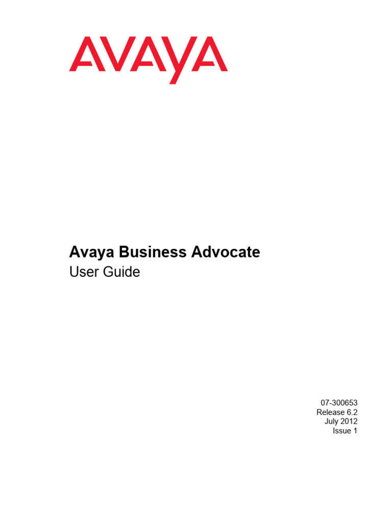 Business Advocate 6.2 User Guide | PDF | Software | License