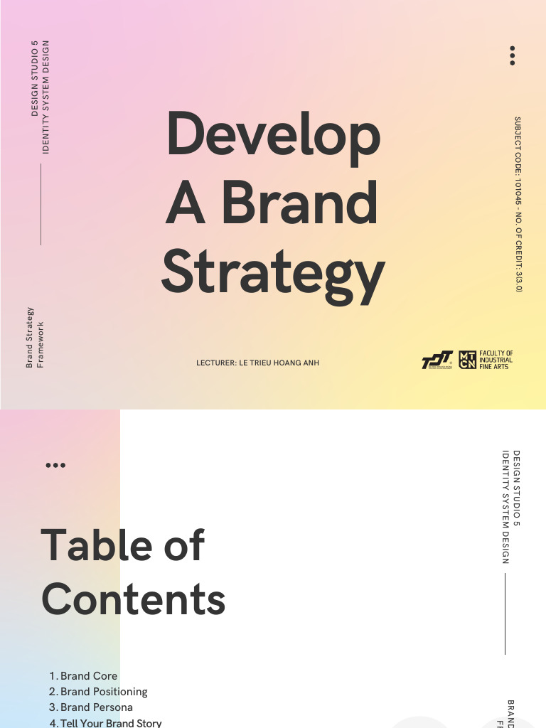Develop A Brand Strategy | PDF | Brand | Brand Management
