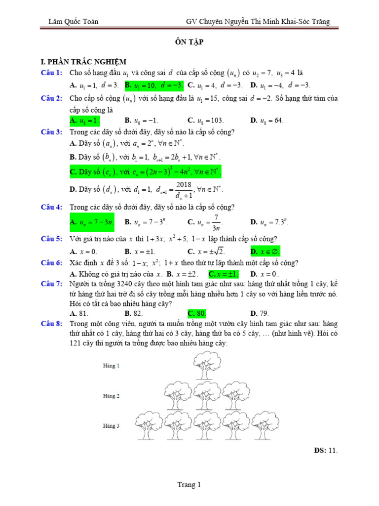 60 cau on tập GK2 | PDF