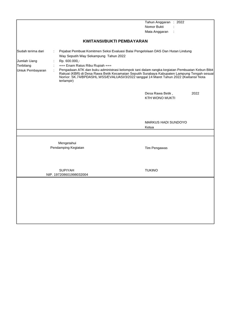 6. Pengadaan ATK Dan Buku Administrasi Kelompok | PDF