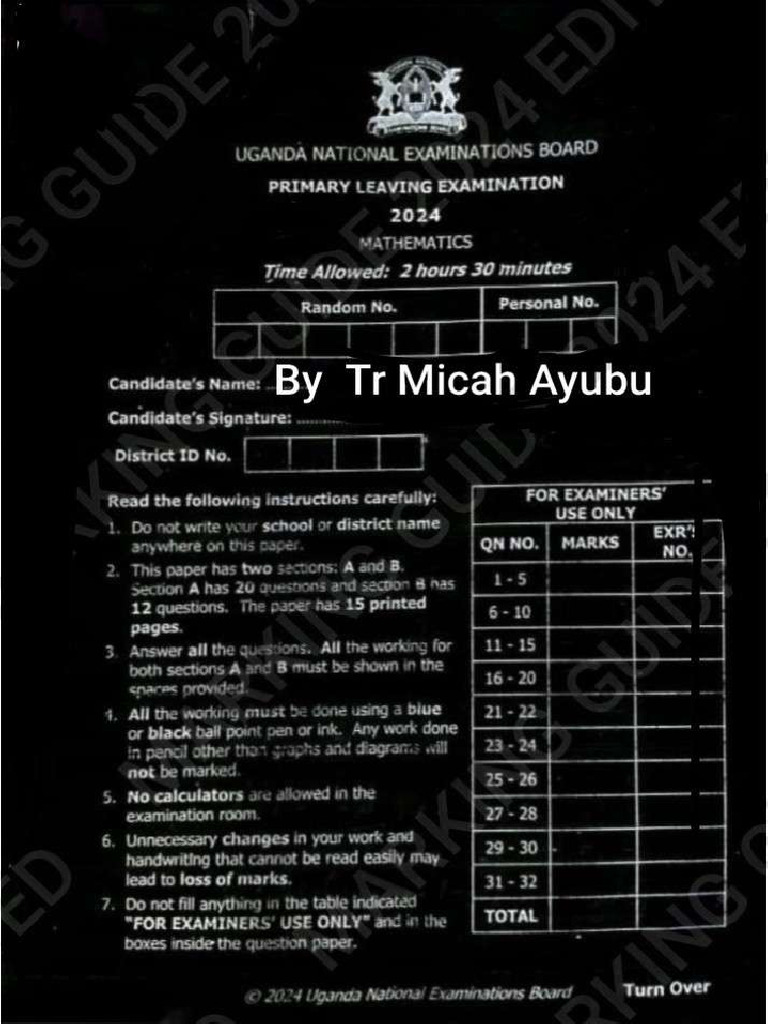 Ple 2024 Guide | PDF