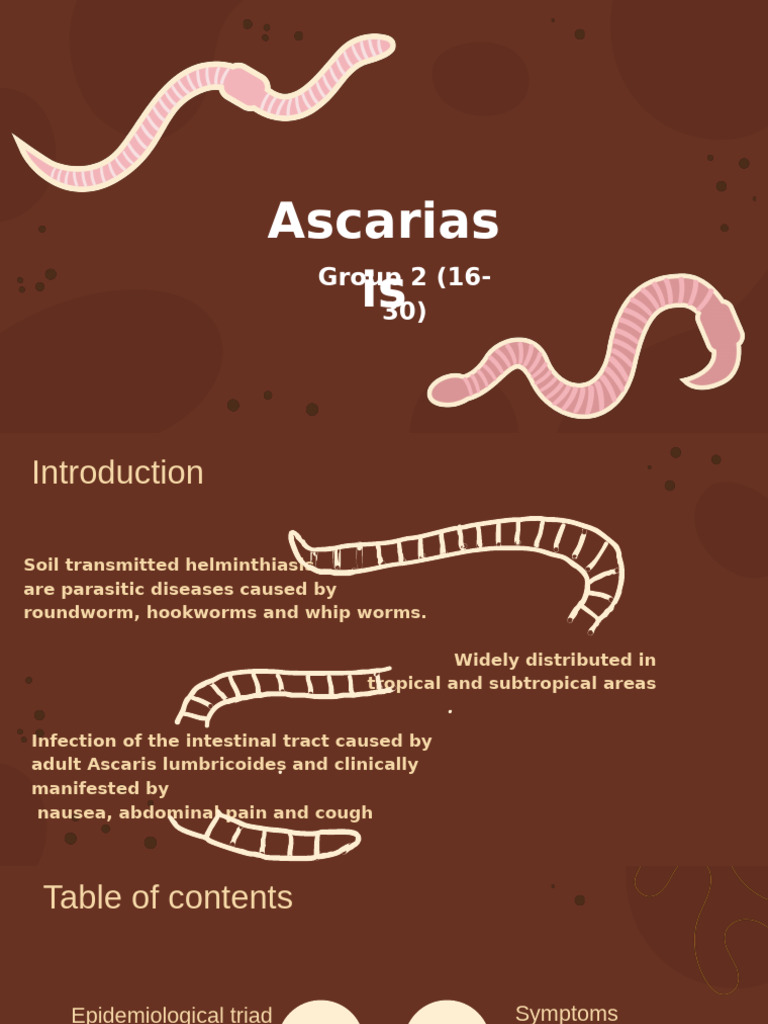 Ascariasis Commed Edited | PDF | Medicine | Health Sciences