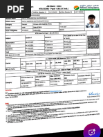 JEE Mains 2024 Result Scorecard | PDF | Tests | Student Assessment And ...
