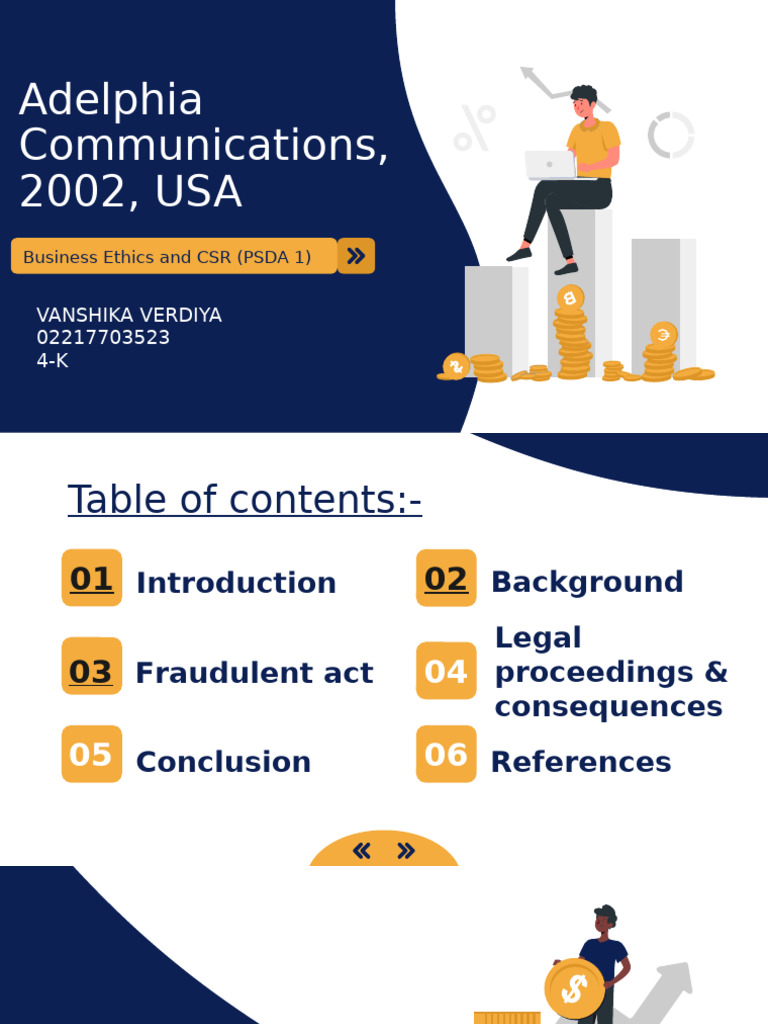 Adelphia Communications, 2002, USA | PDF | Business | Business Law