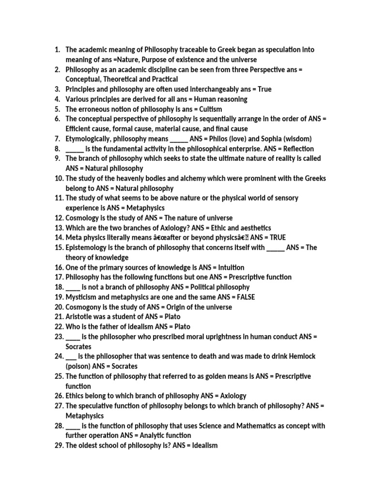 GST 112 (1) 1.past Question | PDF | Argument | Proposition