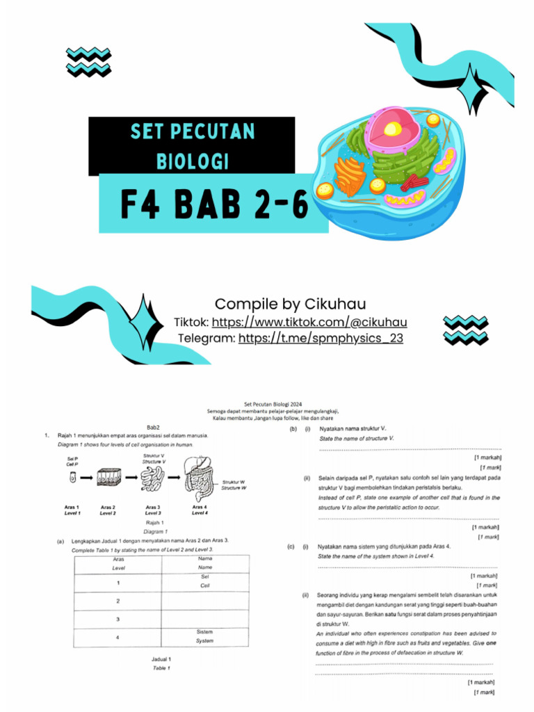 SPM Bio 2024 | PDF